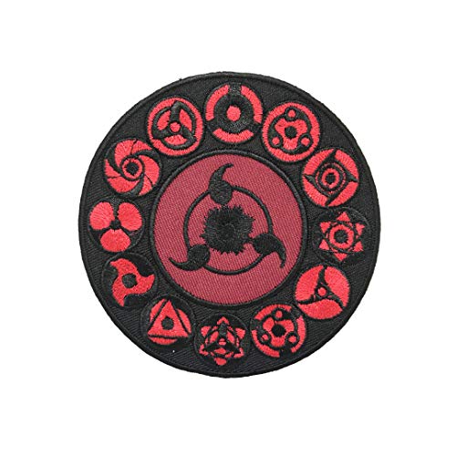 OYSTERBOY Ninja Naruto Uchiha 12 Mangekyou Sharingan/ Copy Wheel ...