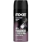 AXE Desodorante en aerosol BLACK 48 horas de máxima frescura y ...