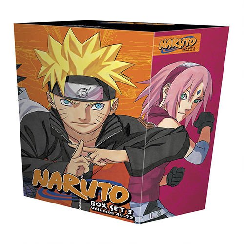 Naruto Box Set 3: Volumes 49-72 Collection Box Set By Masashi Kishimoto ...