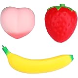 Amazon.com: Rienar Jumbo Colossal Squishies Peach Very Soft Slow Rising ...