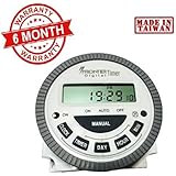 Frontier TM619H2 Digital Timer Programmable Time Switch with LCD 4 Pin (Pack of 1): Amazon.in ...