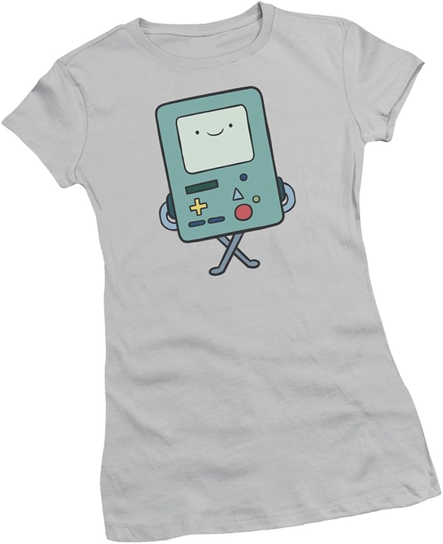 Amazon.com: BMO -- Adventure Time Juniors T-Shirt: Clothing