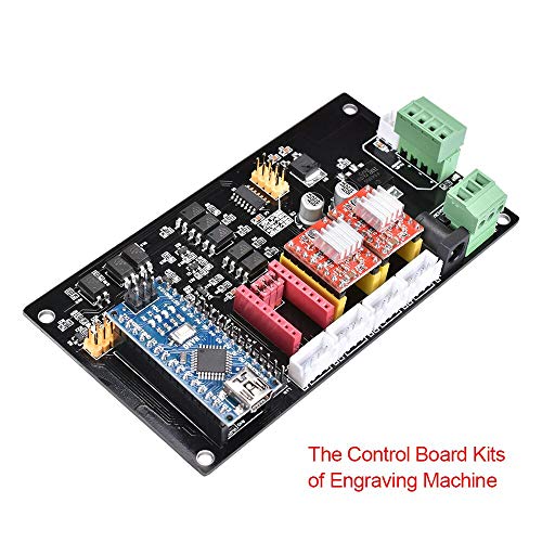 Cnc 3 Axis Engraving Electronic Control Panel A4988 Stepper Motor ...