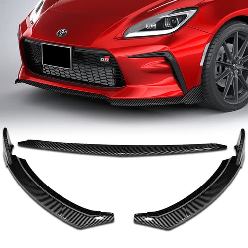 HK5 3 Pieces ABS ST-Style Front Bumper Lip Spoiler Splitter Side Body ...