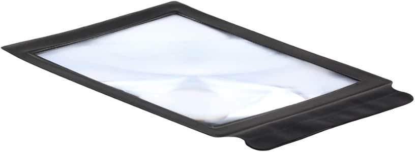 A4 página completa hoja de lupa de 3 x lupa: Amazon.es: Oficina y papelería