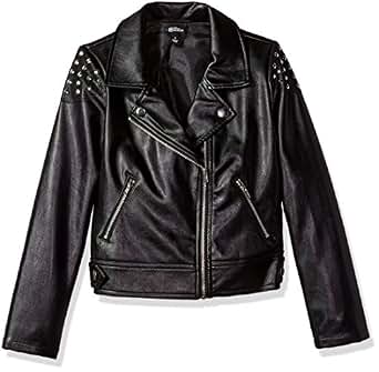 Amazon.com: Disney D-Signed Girls' Big Descendants Studded Moto Jacket ...