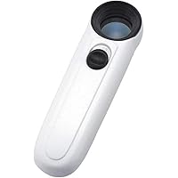 Amazon.com: Handheld 40x High Power Hand Held Magnifier Magnifying ...