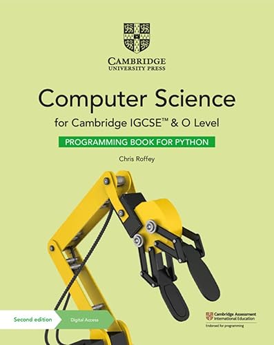 Cambridge Igcse™ And O Level Computer Science Programming Book For Python With Digital Access 2