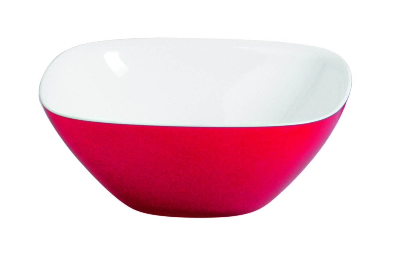 Guzzini Vintage two-tone Salad Bowl in Cherry Red: Amazon.co.uk ...