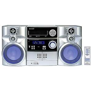 Amazon.com: Sharp CDES777 300 Watt Mini System with 5-Tray CD Changer ...
