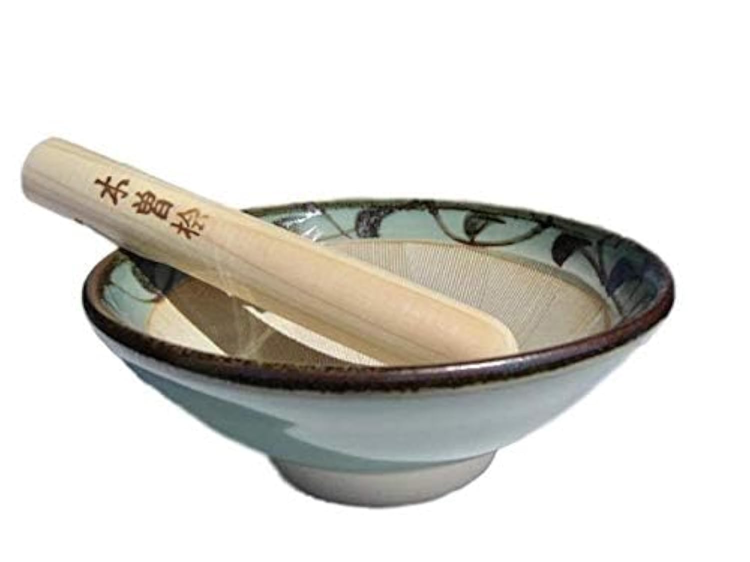 Made in Japan Mortar and Pestle Suribachi and Surikogi Set Medium 7.28 ...