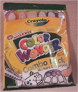 CRAYOLA COLOR WONDER--48 PAGE COLORING BOOK COMBO PACK MARKERS ...