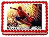 Spiderman Edible Cake Image Cake Topper in Kuwait | Whizz Cake Toppers