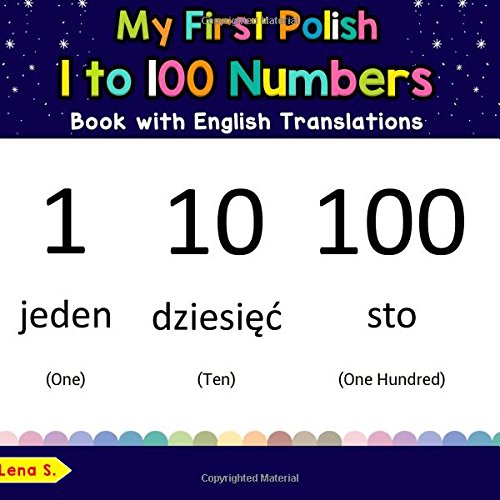 My First Polish 1 to 100 Numbers Book with English Translations ...
