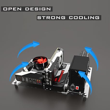 Mua DIY Acrylic Open Frame PC Case for ATX, MATX, ITX Motherboards ...