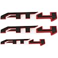 Amazon.com: 3pack 2019-2025 AT4 Emblems Sierra 3D Badge NamePlate Decal ...
