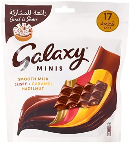 Galaxy Chocolate Minis, 227.5g, 18 Pieces price in Saudi Arabia ...
