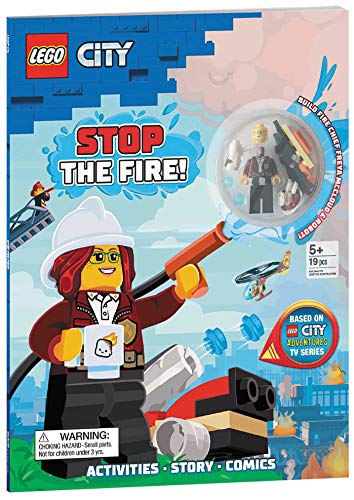 LEGO City: Stop the Fire! (Activity Book with Minifigure): AMEET ...