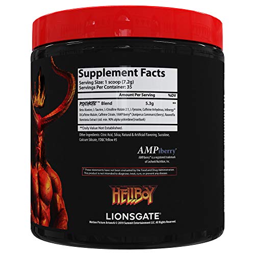 Insane Labz Hellboy Bundle, Psychotic Hellboy Pre Workout and Insane ...