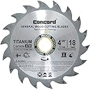 Concord Blades WCB0438T018HP 4-3/8-Inch 18 Teeth TCT General Purpose ...