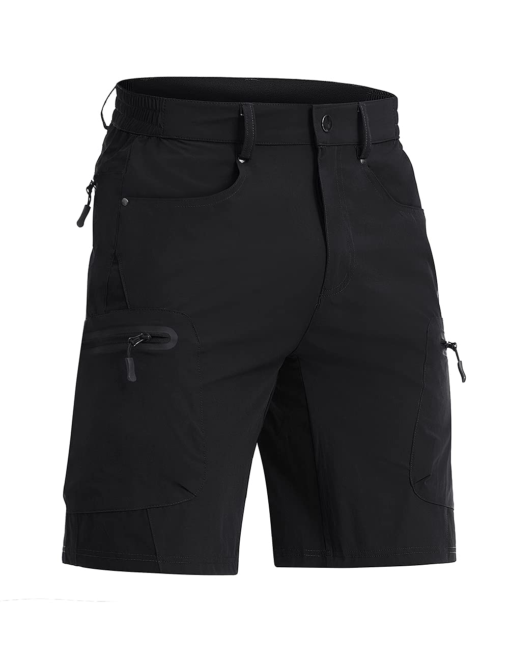 CRYSULLY Mens Shorts Hiking Cargo Outdoor Summer Quick Dry Breathable ...