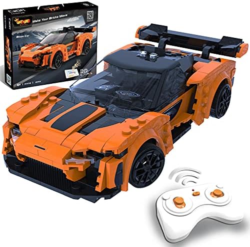 Build Your Own RC Car Kit for Kids | 295-Pieces STEM Building Blocks ...