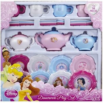 Amazon.com: Disney Princess Dinnerware Set: Toys & Games
