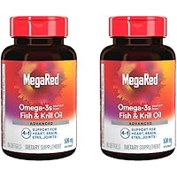 Amazon.com: MegaRed Advanced 4in1 900mg, 120 softgels Value Pack (2 ...