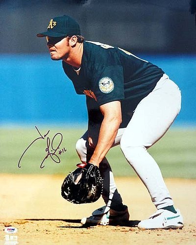 Jason Giambi Athletics Autograph, Athletics Jason Giambi Autograph