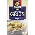Amazon.com: Quaker, Instant Grits, Original, 12 Count, 12oz Box (Pack ...