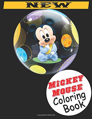 Mickey Mouse Coloring Book: Disney Junior Mickey & Minnie Mouse ...