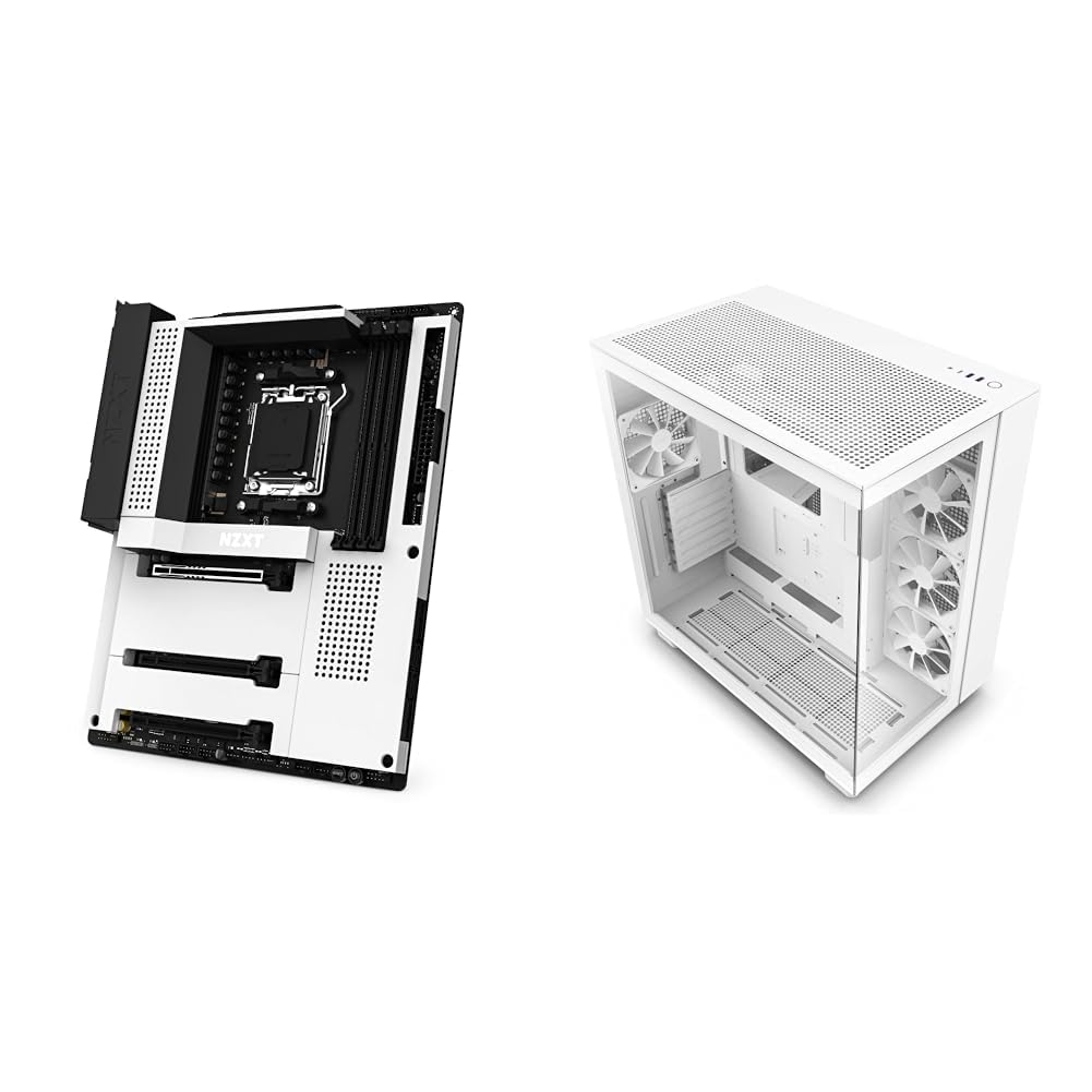 Mua NZXT N7 B650E AMD B650 Motherboard & NZXT H9 Flow Dual-Chamber ATX ...