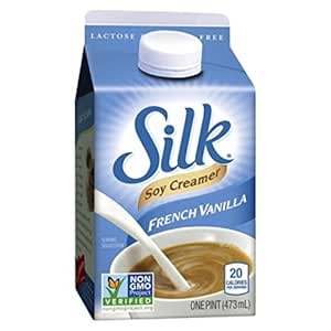 Silk Soy Creamer, French Vanilla, 16 Ounce (Pack of 12): Amazon.com ...