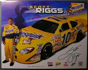 Amazon.com: Nesquik Racing 8" x 10" Promotional Card - Autographed by ...