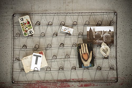 Vagabond Vintage, Wire Wall Mounted Card Holder Office Supplies Filing ...