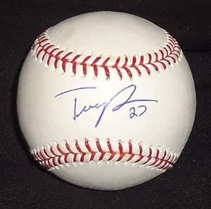 Amazon.com: Tyler Greene Autographed Baseball - ML +COA - Autographed ...