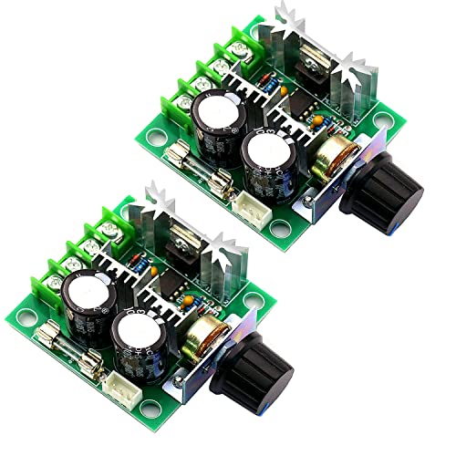 DaFuRui 12V~40V 10A PWM DC Motor Speed Control Switch Controller Voltage Regulator Dimmer for ...
