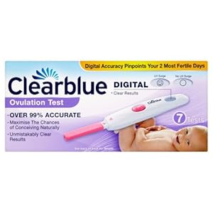 Clearblue Digital Ovulation Testing Kit - 7 Pack: Amazon.co.uk: Health ...