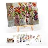 Amazon.com: Ledgebay DIY Paint by Numbers Kit for Adults Framed Canvas ...
