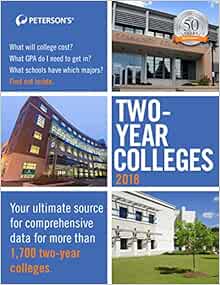 Two-Year Colleges 2018 (Peterson's Two-year Colleges): Peterson's ...