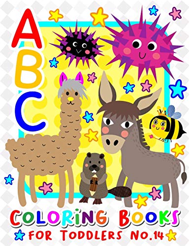 ABC Coloring Books for Toddlers Book1: A to Z coloring sheets, JUMBO ...