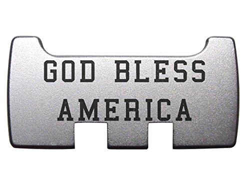 Buy for Glock Rear Ambi Speed Slide Racker Back Plate MOS Optics Silver ...