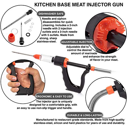 Meat Injector Syringe with Siphon | Pricepulse