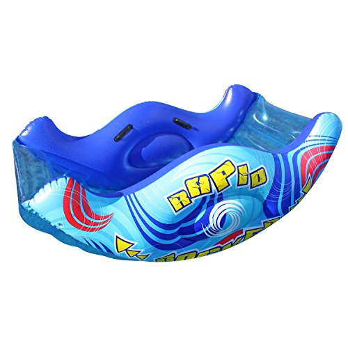 Inflatable Pool Float See Saw Rapid Rocker Rider Lake Float and River ...