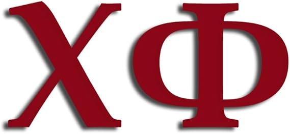 Amazon.com: Officially Licensed Chi Phi 6" x 3" Window Decal - Scarlet ...