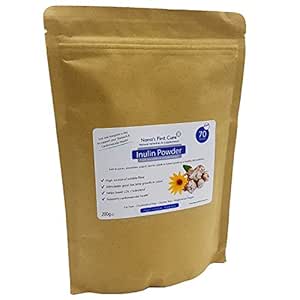 Polvo de inulina: fibra soluble prebiótico - Simplemente espolvorear ...