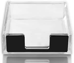 Amazon.com : Acrylic Sticky Note Holder Desk Organizer Decor for 3x3 ...