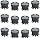 Amazon.com : PEPCO Wholesale Octa Bubbler 8 Outlet Water Drip Feed ...