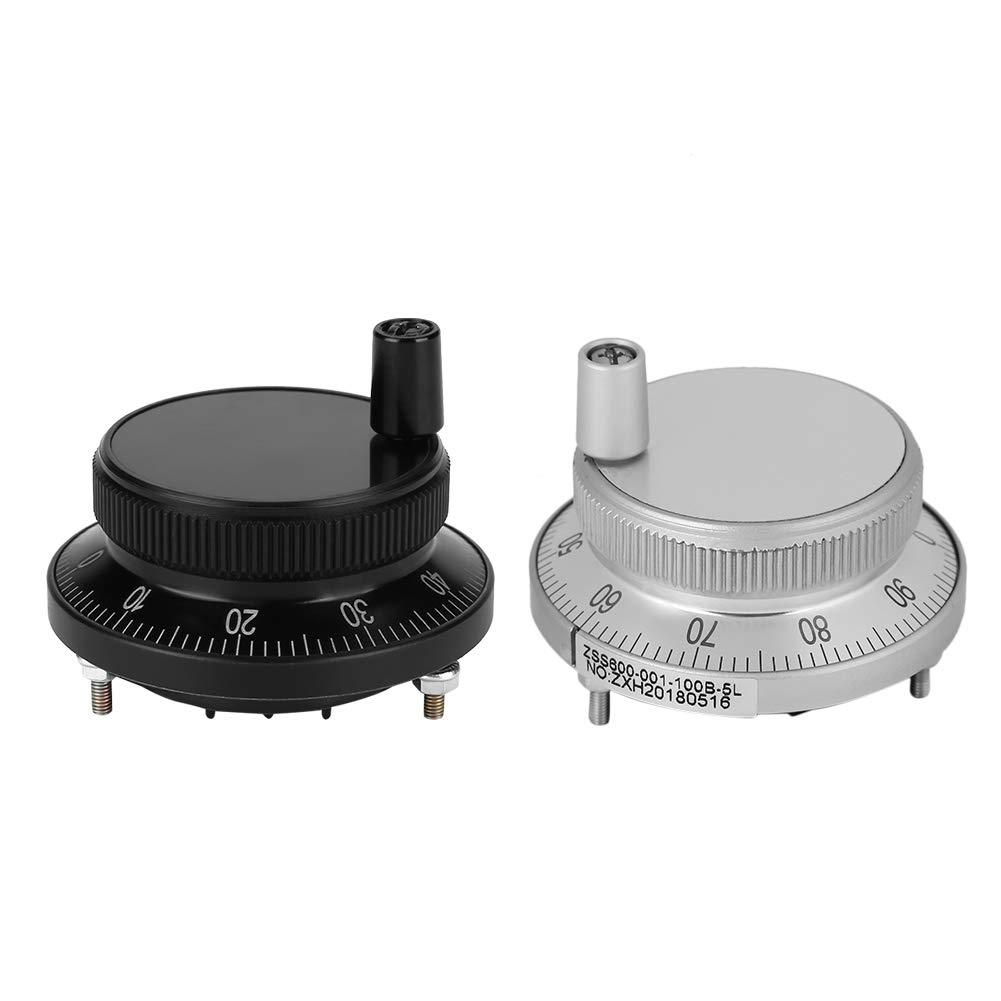 6 Terminal Manual Pulse Encoder,IP54 Aviation Aluminum Rotary Knob ...