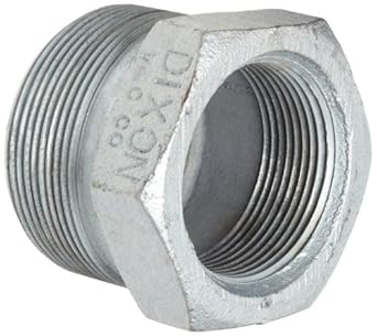 Dixon Boss GB23 Plated Iron Hose Fitting, Spud for GJ Boss Ground Joint ...